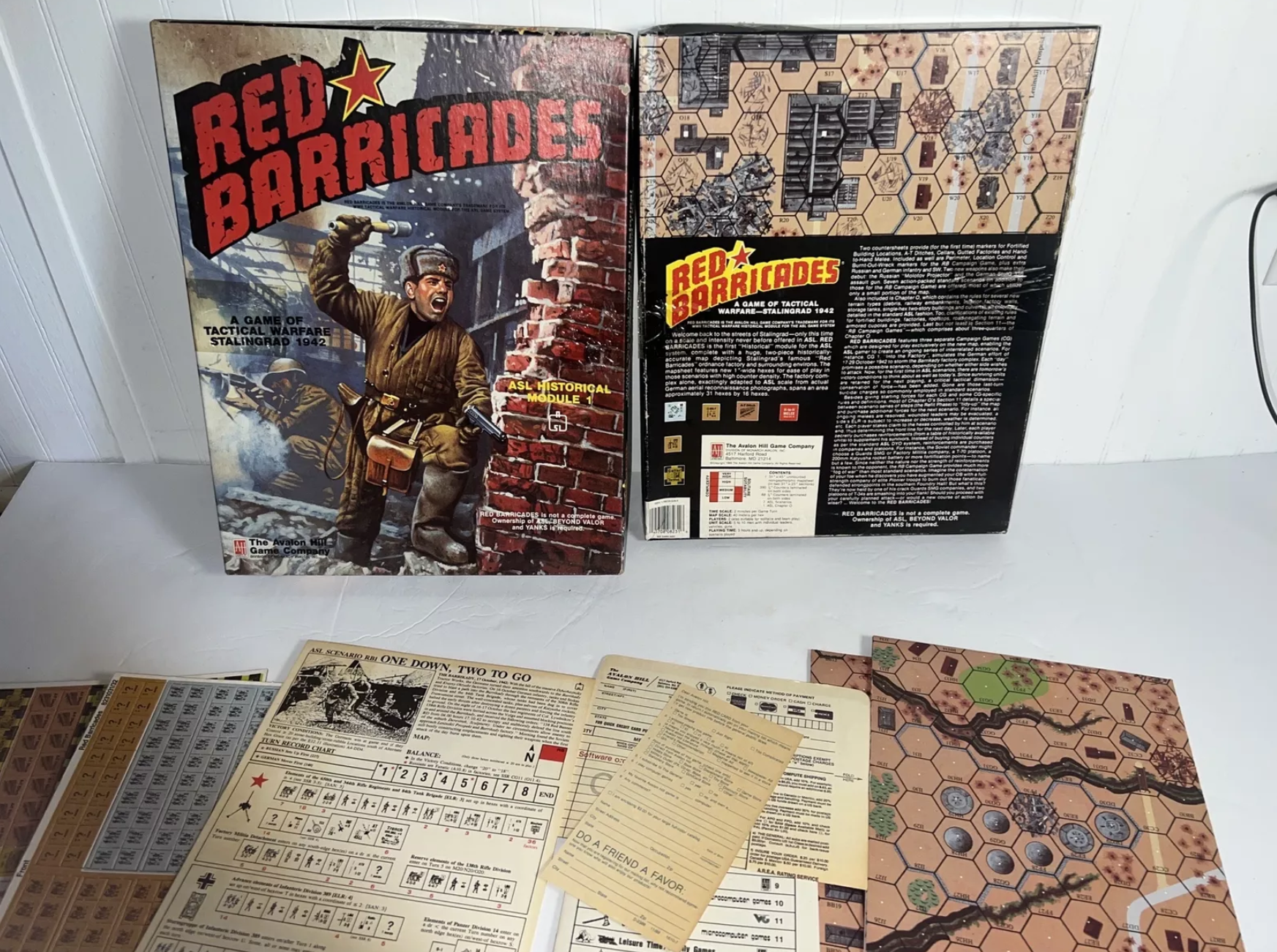 red barricades 100-1 — Desperation Morale