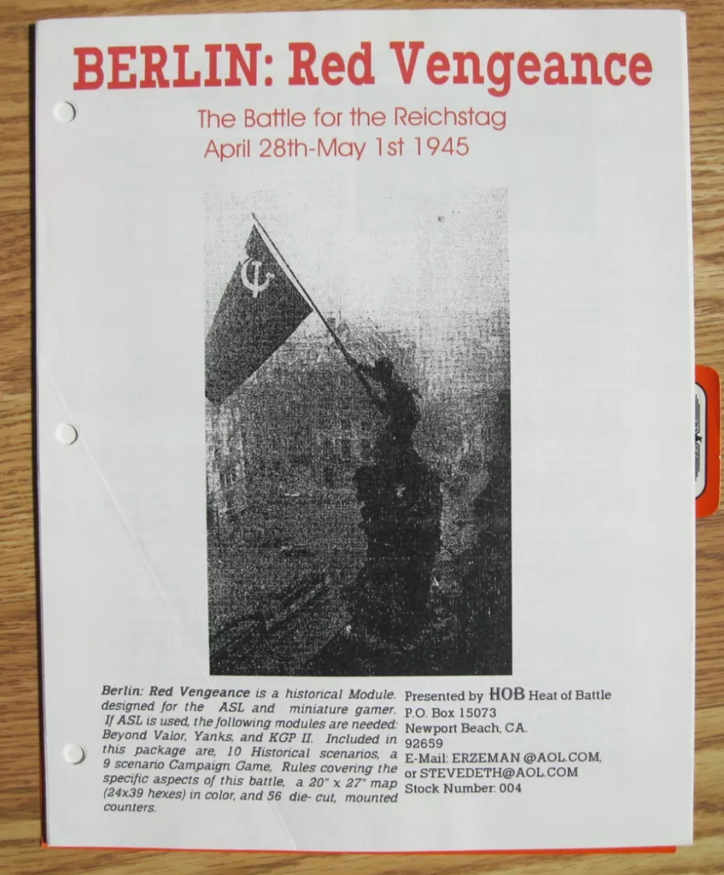 berlinred 203 — Desperation Morale