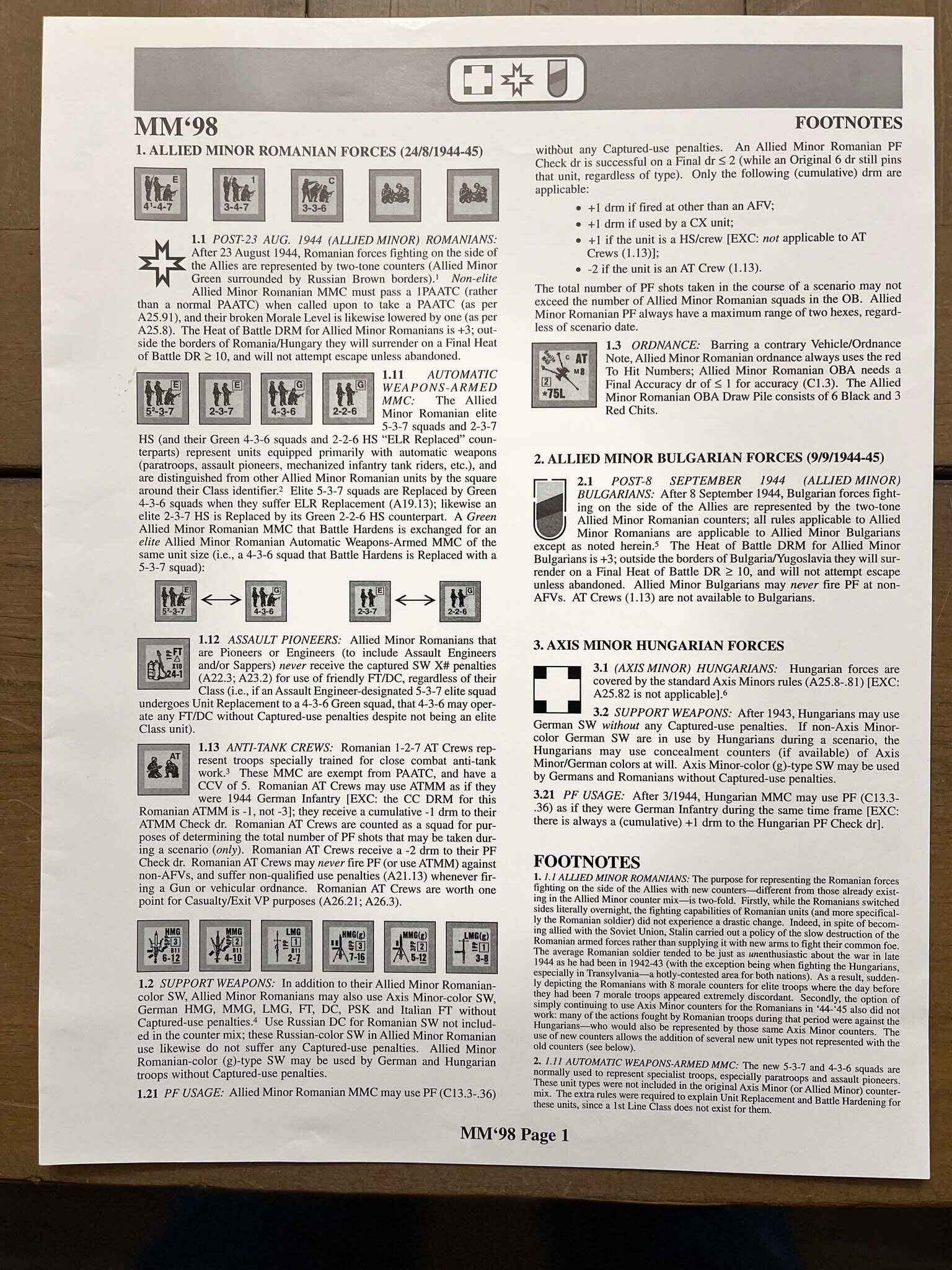 march madness 98 murray doak 10a — Desperation Morale