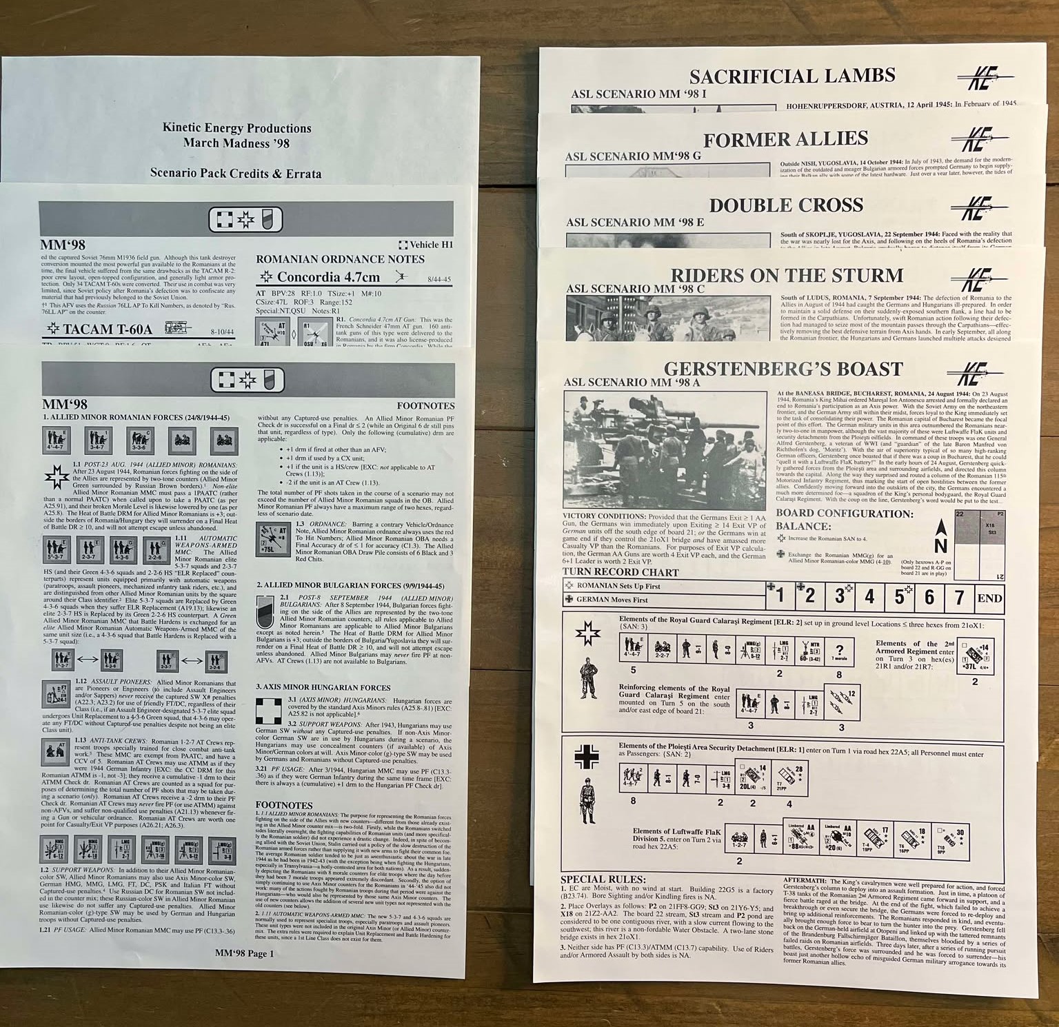 march madness 98 murray doak 2a — Desperation Morale