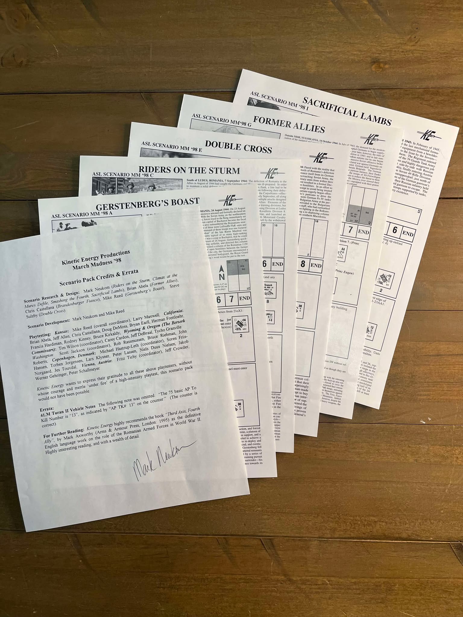 march madness 98 murray doak 6 — Desperation Morale