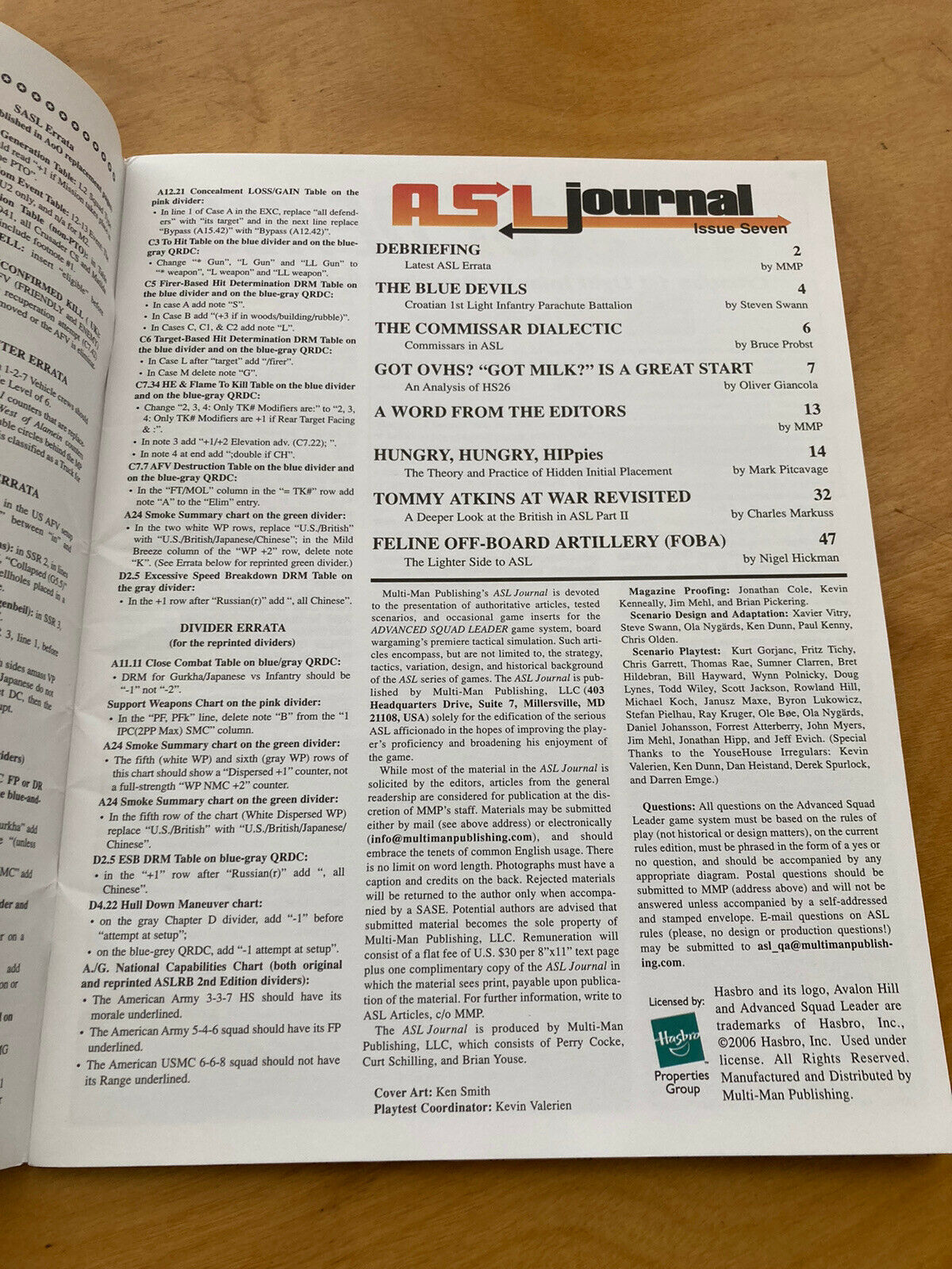 asl journal number 7-3 — Desperation Morale