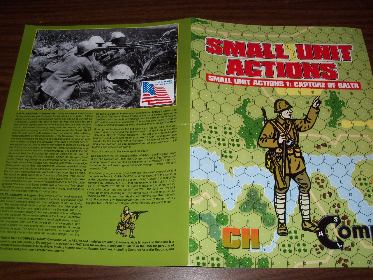 Small Unit Actions I: Capture of Balta — Desperation Morale