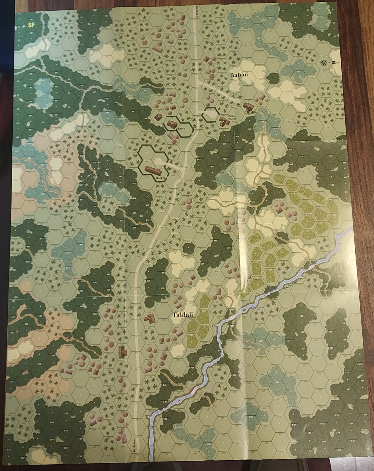 ASL map – Sparrow Force v3 — Desperation Morale