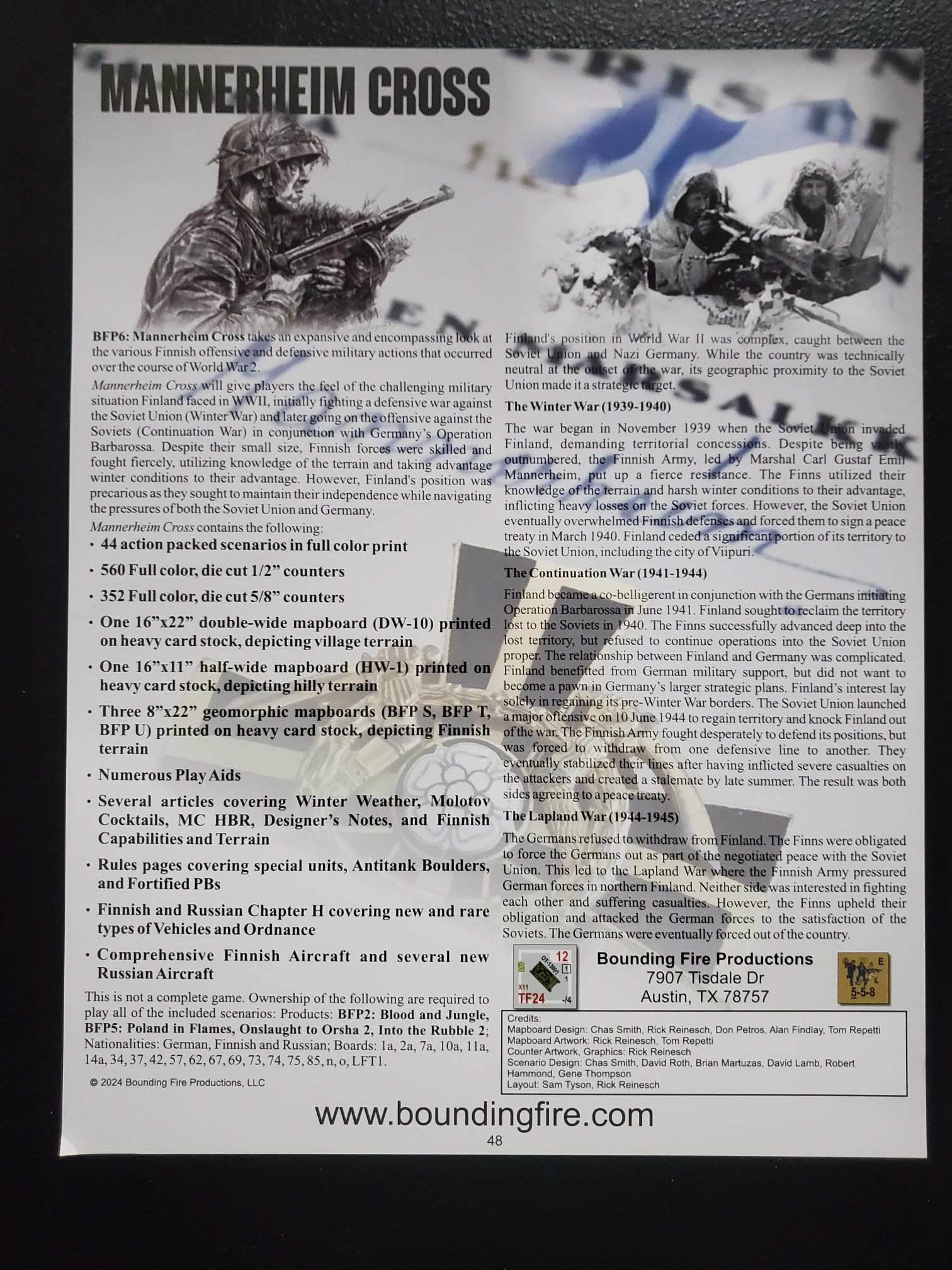 mannerheim mark drake 13 — Desperation Morale