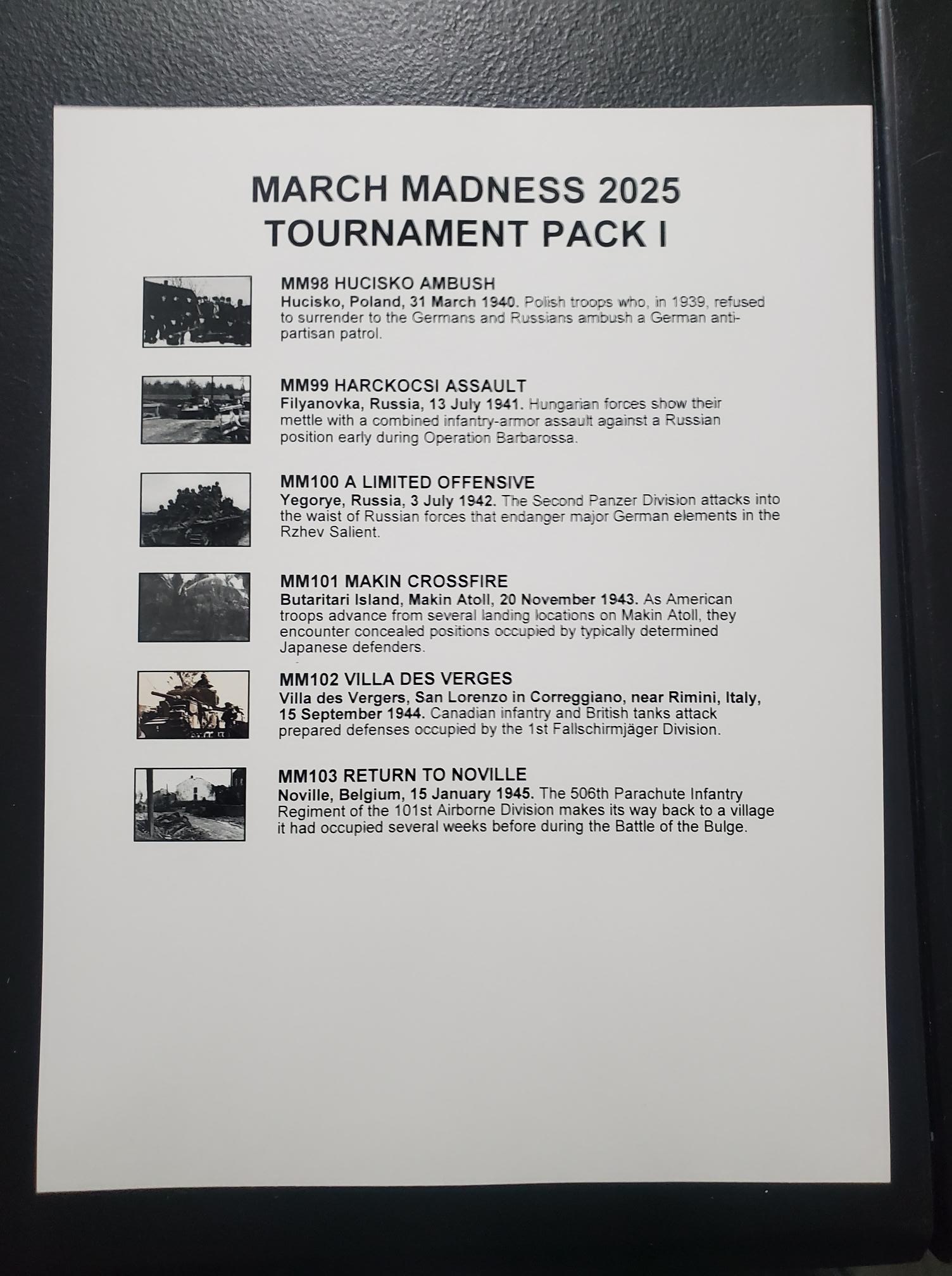 march madness 25 mark drake 5 — Desperation Morale